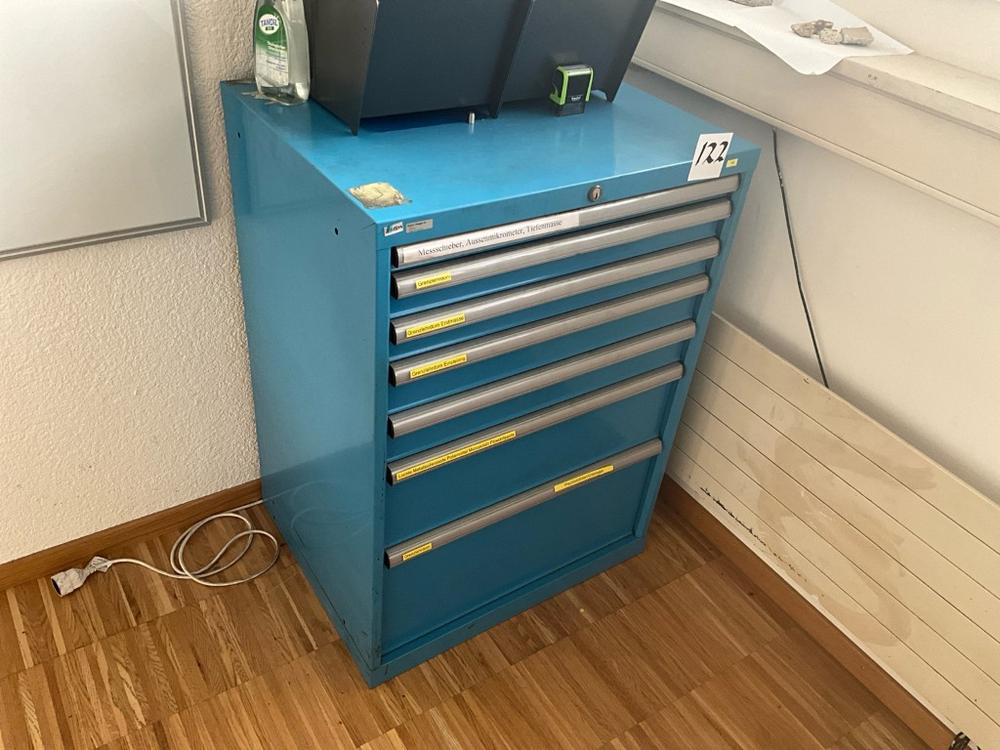 Lista drawer cabinet with various thread gauges | Dome Auctions